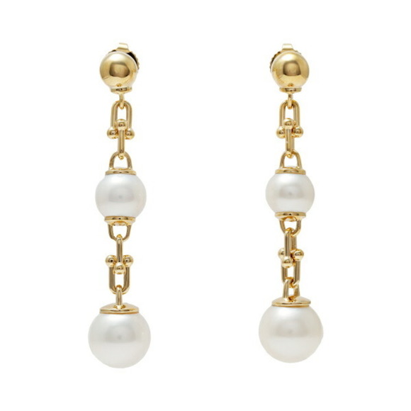 Tiffany & Co. | Jewelry | Tiffany Triple Drop Link Hardware K8yg Yellow ...